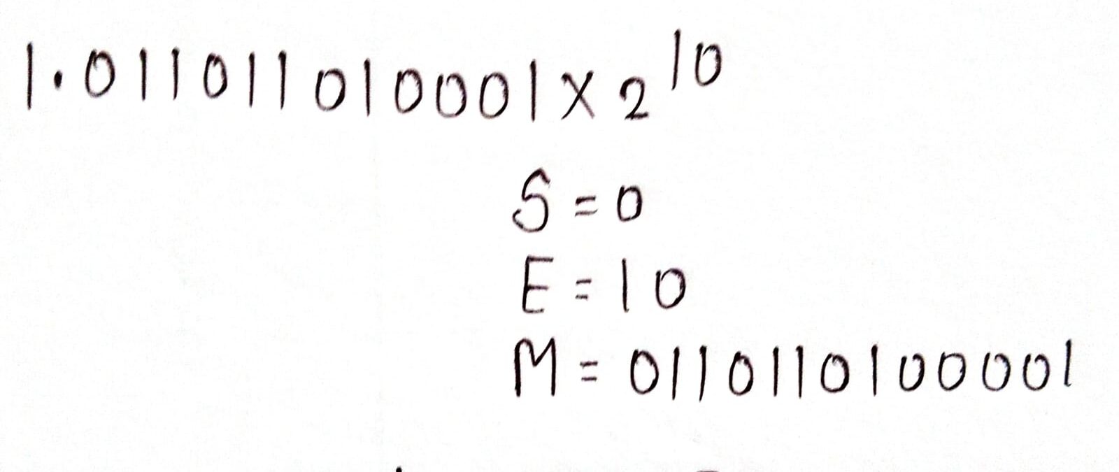 Represent 1460. 125 base 10 in single precision and double precision ...