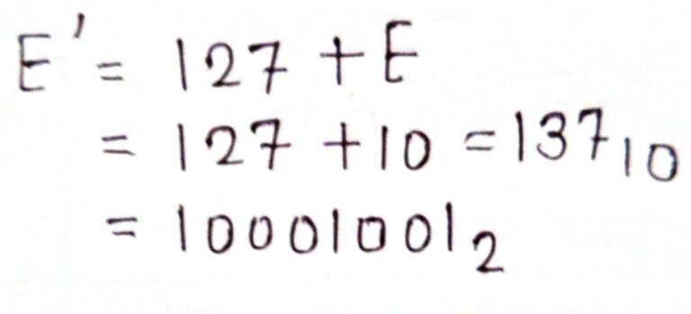 Represent 1460. 125 base 10 in single precision and double precision ...