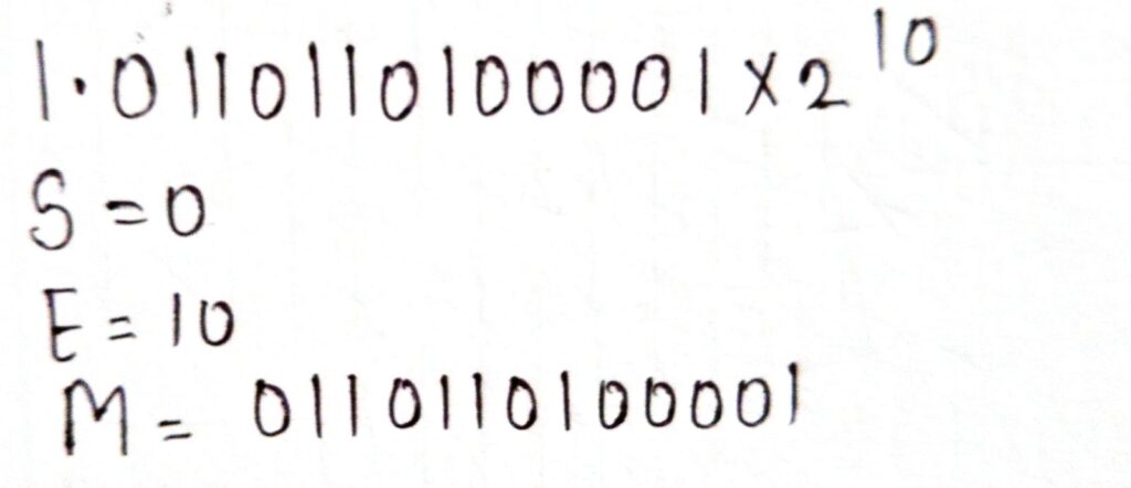 Represent 1460. 125 base 10 in single precision and double precision ...