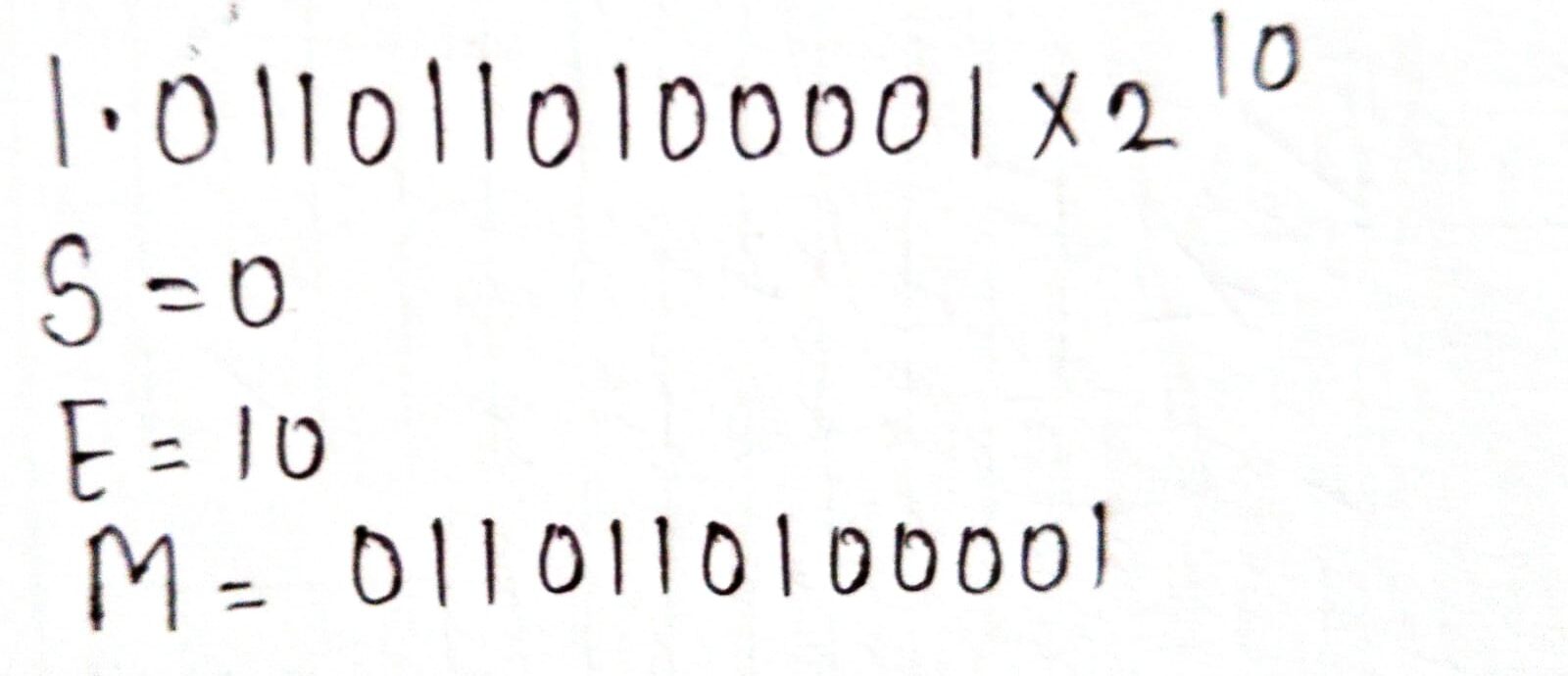 Represent 1460. 125 base 10 in single precision and double precision ...